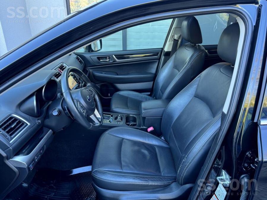 Black Subaru Outback 2015 in Riga, with an engine capacity of 2.50 L and mileage of 267 thousand km for 11900 €, photo 17 on AUTOMOTO.COM.LV