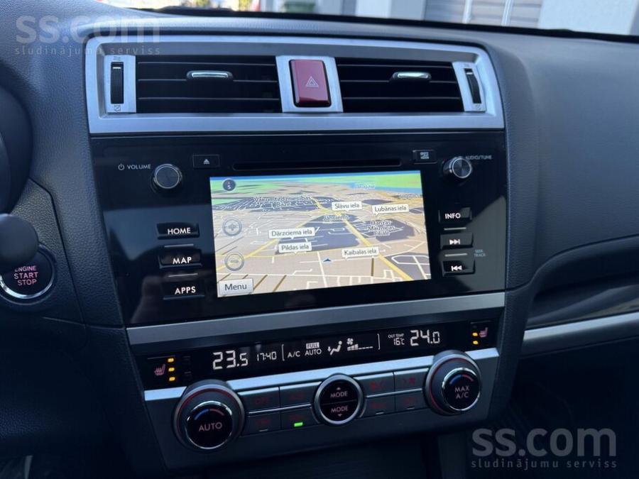 Black Subaru Outback 2015 in Riga, with an engine capacity of 2.50 L and mileage of 267 thousand km for 11900 €, photo 24 on AUTOMOTO.COM.LV