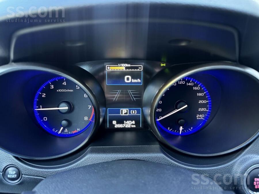 Black Subaru Outback 2015 in Riga, with an engine capacity of 2.50 L and mileage of 267 thousand km for 11900 €, photo 28 on AUTOMOTO.COM.LV