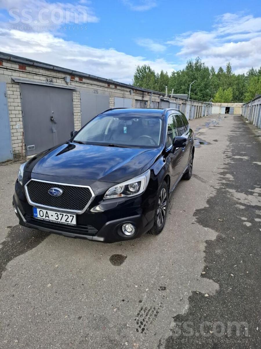 Black Subaru Outback 2015 in Riga, with an engine capacity of 2.00 L and mileage of 189 thousand km for 12000 €, photo 3 on AUTOMOTO.COM.LV