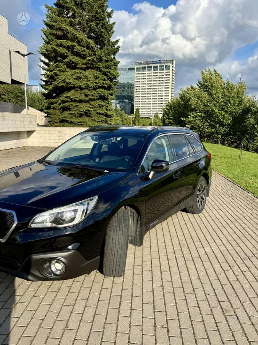 Black Subaru Outback 2015 in Vilnius, with an engine capacity of 2.50 L and mileage of 313 thousand km for 12900 €, photo 6 on AUTOMOTO.COM.LV