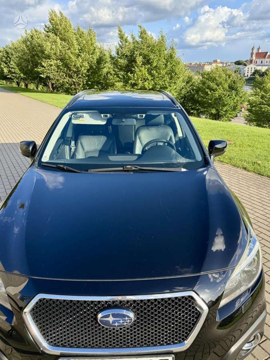 Black Subaru Outback 2015 in Vilnius, with an engine capacity of 2.50 L and mileage of 313 thousand km for 12900 €, photo 7 on AUTOMOTO.COM.LV