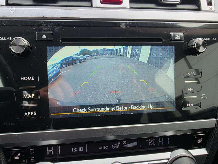 Black Subaru Outback 2015 in Utena, with an engine capacity of 2.00 L and mileage of 208 thousand km for 8950 €, photo 22 on AUTOMOTO.COM.LV