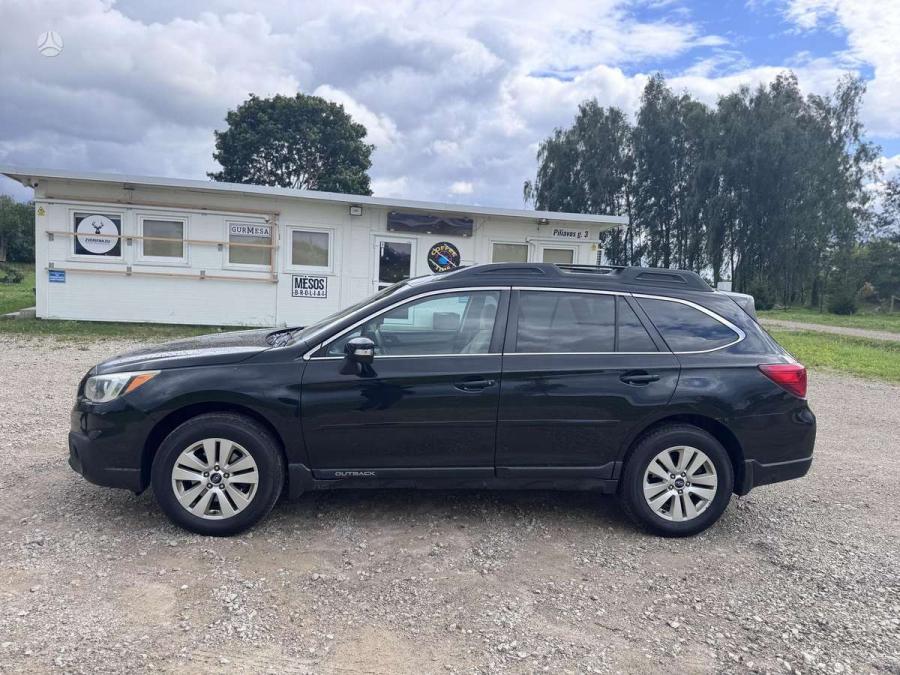 Black Subaru Outback 2015 in Vilnius, with an engine capacity of 2.50 L and mileage of 275 thousand km for 8300 €, photo 5 on AUTOMOTO.COM.LV