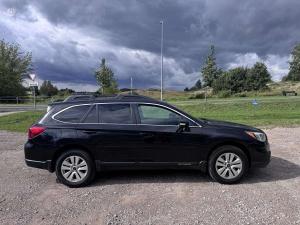 Black Subaru Outback 2015 in Vilnius, with an engine capacity of 2.50 L and mileage of 275 thousand km for 8300 €, photo 10 on AUTOMOTO.COM.LV
