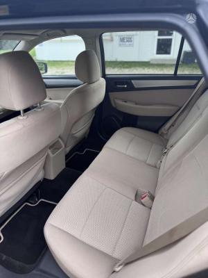 Black Subaru Outback 2015 in Vilnius, with an engine capacity of 2.50 L and mileage of 275 thousand km for 8300 €, photo 12 on AUTOMOTO.COM.LV