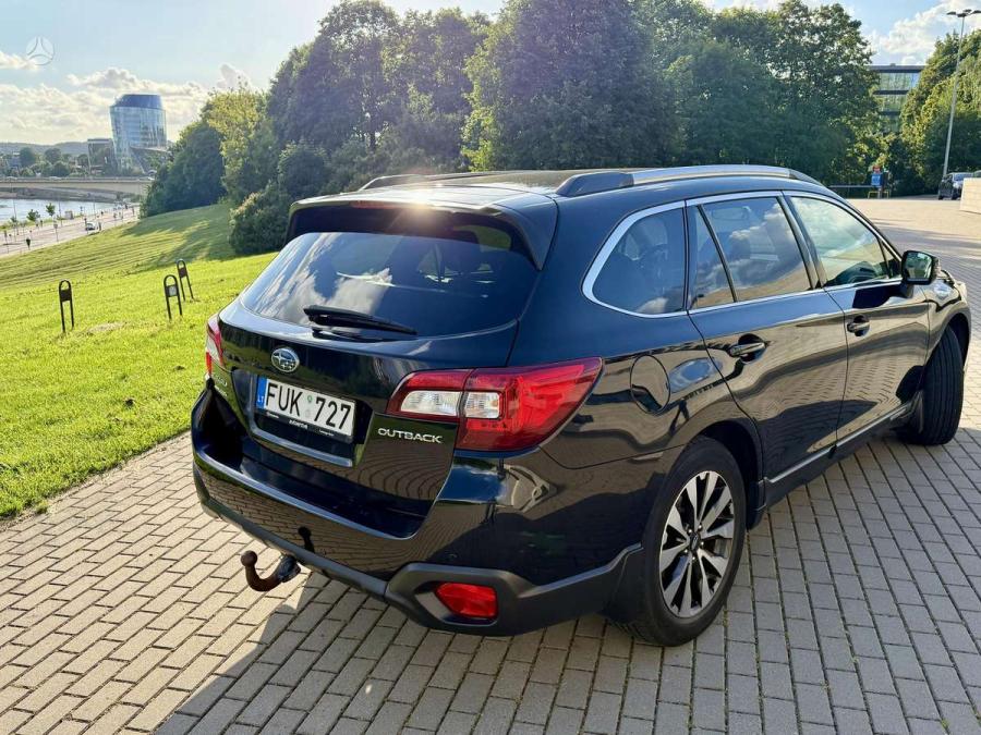 Melns Subaru Outback 2015 Viļņa, ar dzinēja tilpumu 2.50 L un nobraukumu 313 tūkst. km par 9000 €, foto 3 vietnē AUTOMOTO.COM.LV