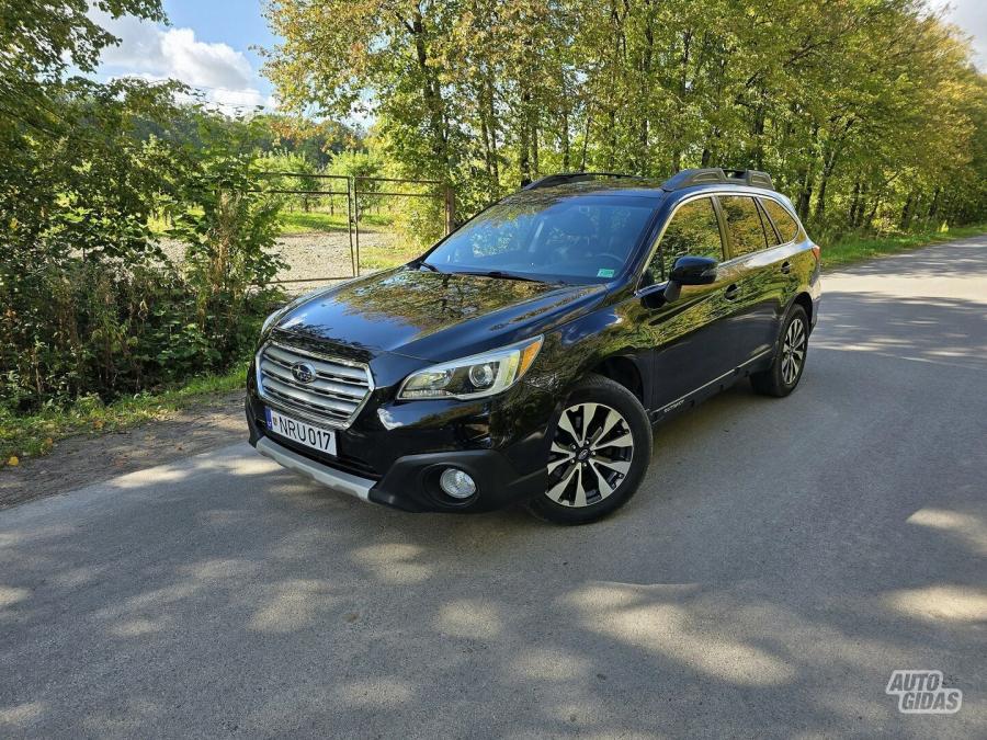 Black Subaru Outback 2015 in Alytus, with an engine capacity of 3.60 L and mileage of 182 thousand km for 13260 €, photo 1 on AUTOMOTO.COM.LV
