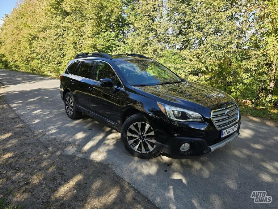 Black Subaru Outback 2015 in Alytus, with an engine capacity of 3.60 L and mileage of 182 thousand km for 13260 €, photo 18 on AUTOMOTO.COM.LV