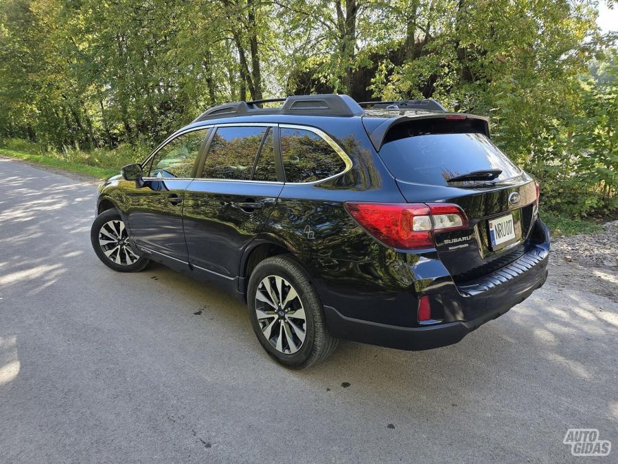 Black Subaru Outback 2015 in Alytus, with an engine capacity of 3.60 L and mileage of 182 thousand km for 13260 €, photo 19 on AUTOMOTO.COM.LV