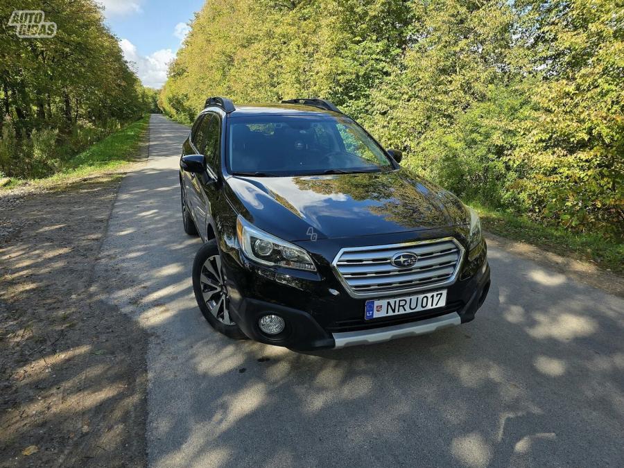 Black Subaru Outback 2015 in Alytus, with an engine capacity of 3.60 L and mileage of 182 thousand km for 13260 €, photo 22 on AUTOMOTO.COM.LV
