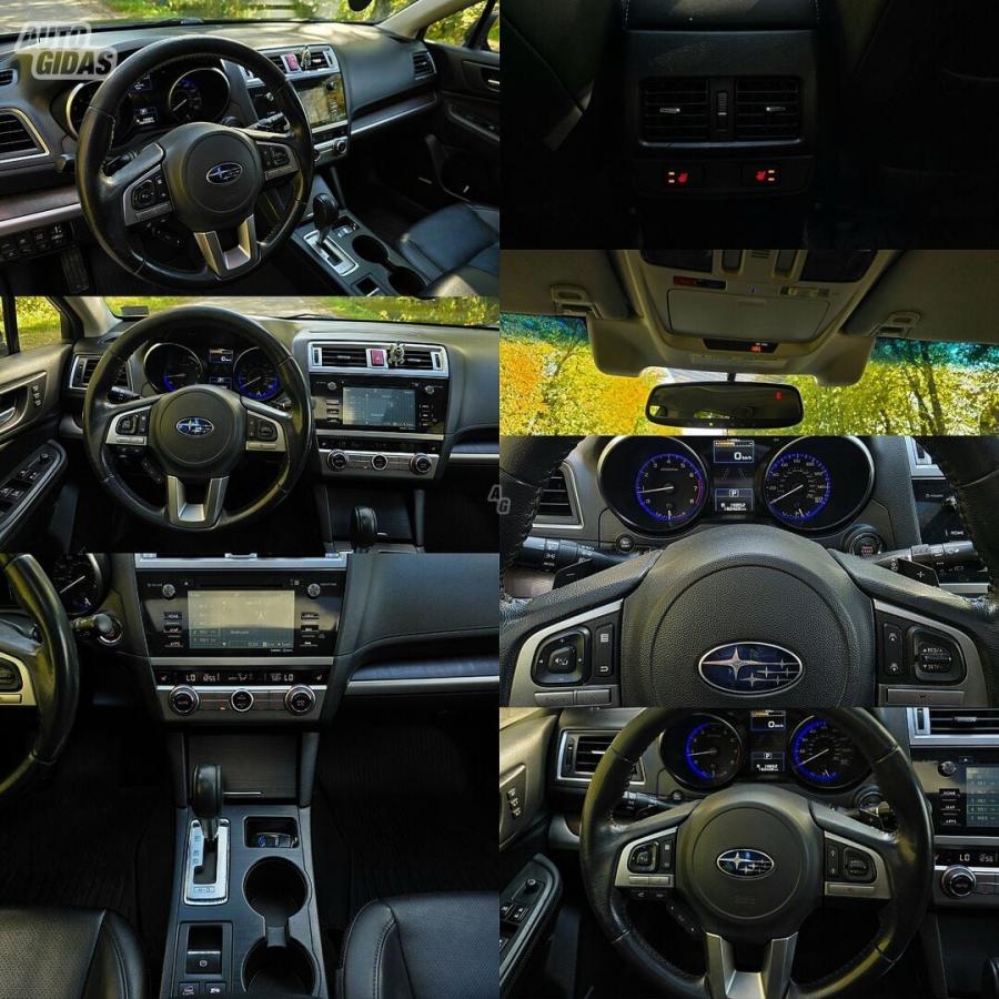 Black Subaru Outback 2015 in Alytus, with an engine capacity of 3.60 L and mileage of 182 thousand km for 13260 €, photo 30 on AUTOMOTO.COM.LV