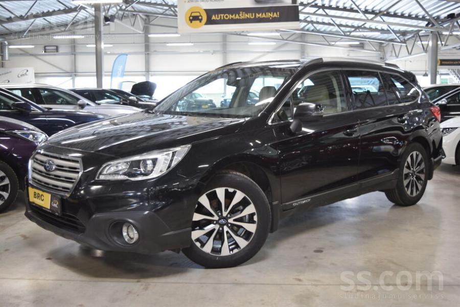 Melns Subaru Outback 2016 Rīga, ar dzinēja tilpumu 2.00 L un nobraukumu 333 tūkst. km par 9400 €, foto 1 vietnē AUTOMOTO.COM.LV