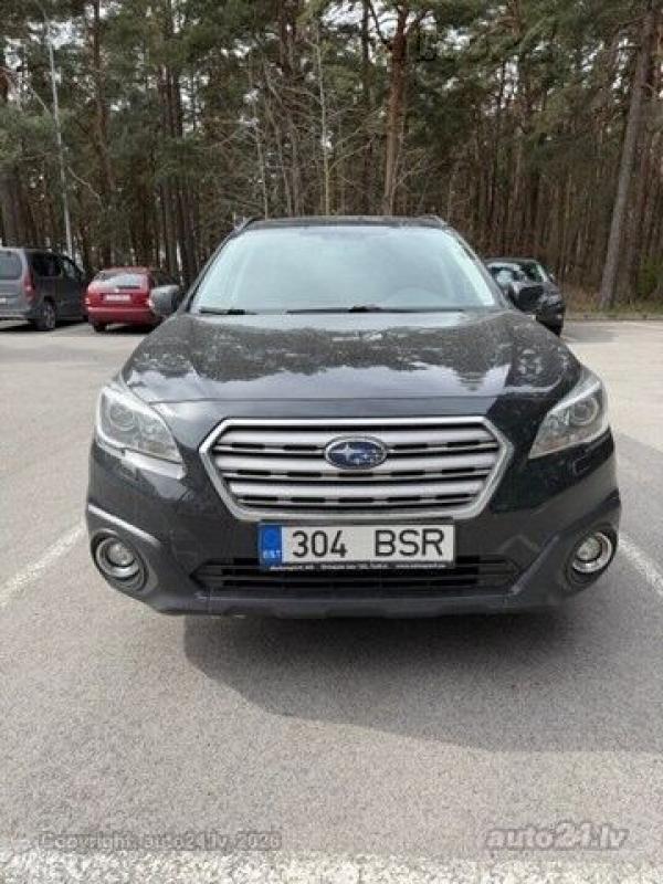 Black Subaru Outback 2016 in Tallinn, with an engine capacity of 2.50 L and mileage of 161 thousand km for 15500 €, photo 2 on AUTOMOTO.COM.LV