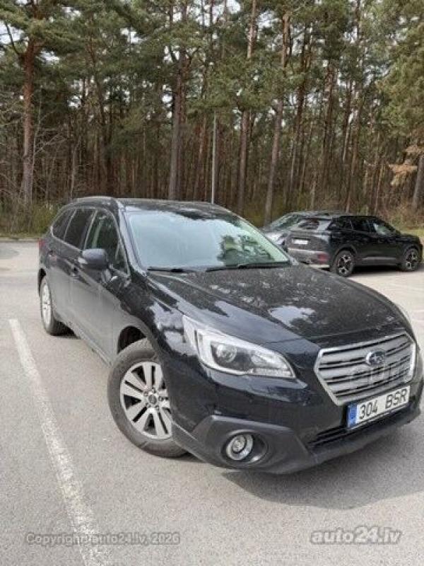 Black Subaru Outback 2016 in Tallinn, with an engine capacity of 2.50 L and mileage of 161 thousand km for 15500 €, photo 5 on AUTOMOTO.COM.LV