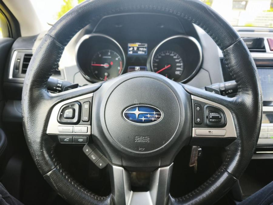 Black Subaru Outback 2016 in Kaunas, with an engine capacity of 2.00 L and mileage of 320 thousand km for 5500 €, photo 11 on AUTOMOTO.COM.LV