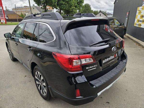 Black Subaru Outback 2016 in Siauliai, with an engine capacity of 2.50 L and mileage of 177 thousand km for 13950 €, photo 4 on AUTOMOTO.COM.LV