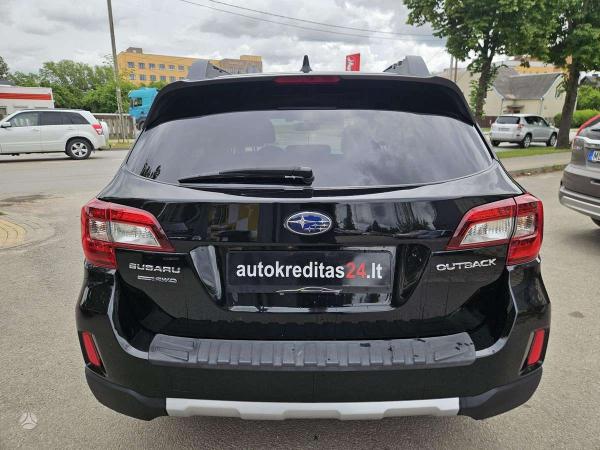 Black Subaru Outback 2016 in Siauliai, with an engine capacity of 2.50 L and mileage of 177 thousand km for 13950 €, photo 10 on AUTOMOTO.COM.LV