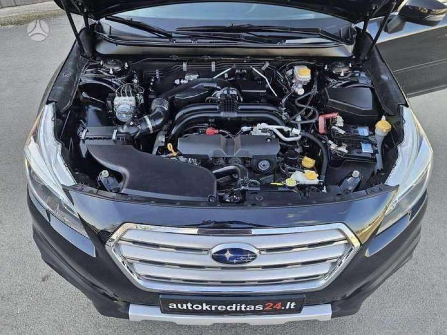 Black Subaru Outback 2016 in Siauliai, with an engine capacity of 2.50 L and mileage of 177 thousand km for 13950 €, photo 29 on AUTOMOTO.COM.LV