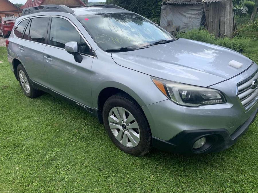 Black Subaru Outback 2016 in Kaisiadorys, with an engine capacity of 2.50 L and mileage of 300 thousand km for 4500 €, photo 4 on AUTOMOTO.COM.LV