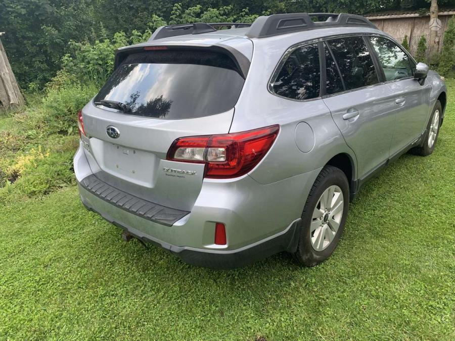 Black Subaru Outback 2016 in Kaisiadorys, with an engine capacity of 2.50 L and mileage of 300 thousand km for 4500 €, photo 6 on AUTOMOTO.COM.LV