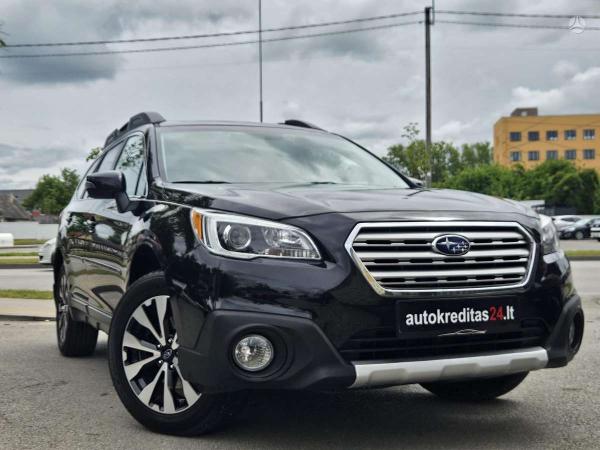Black Subaru Outback 2016 in Siauliai, with an engine capacity of 2.50 L and mileage of 177 thousand km for 13950 €, photo 1 on AUTOMOTO.COM.LV