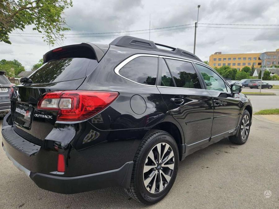 Melns Subaru Outback 2016 Šauļi, ar dzinēja tilpumu 2.50 L un nobraukumu 177 tūkst. km par 13950 €, foto 6 vietnē AUTOMOTO.COM.LV
