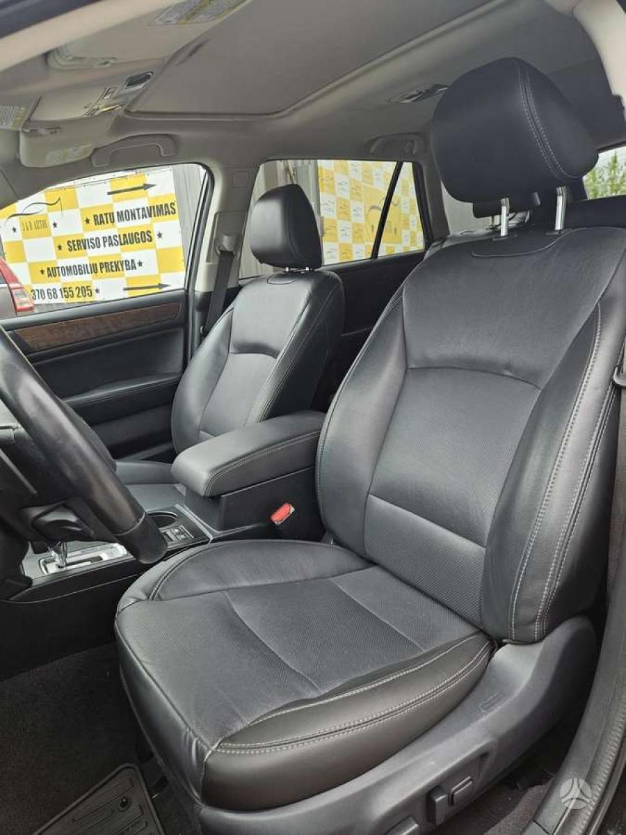 Melns Subaru Outback 2016 Šauļi, ar dzinēja tilpumu 2.50 L un nobraukumu 177 tūkst. km par 13950 €, foto 14 vietnē AUTOMOTO.COM.LV