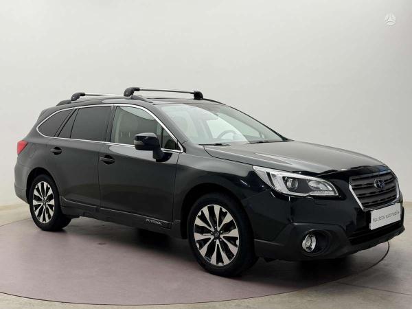 Black Subaru Outback 2016 in Panevezys, with an engine capacity of 2.00 L and mileage of 251 thousand km for 8990 €, photo 4 on AUTOMOTO.COM.LV
