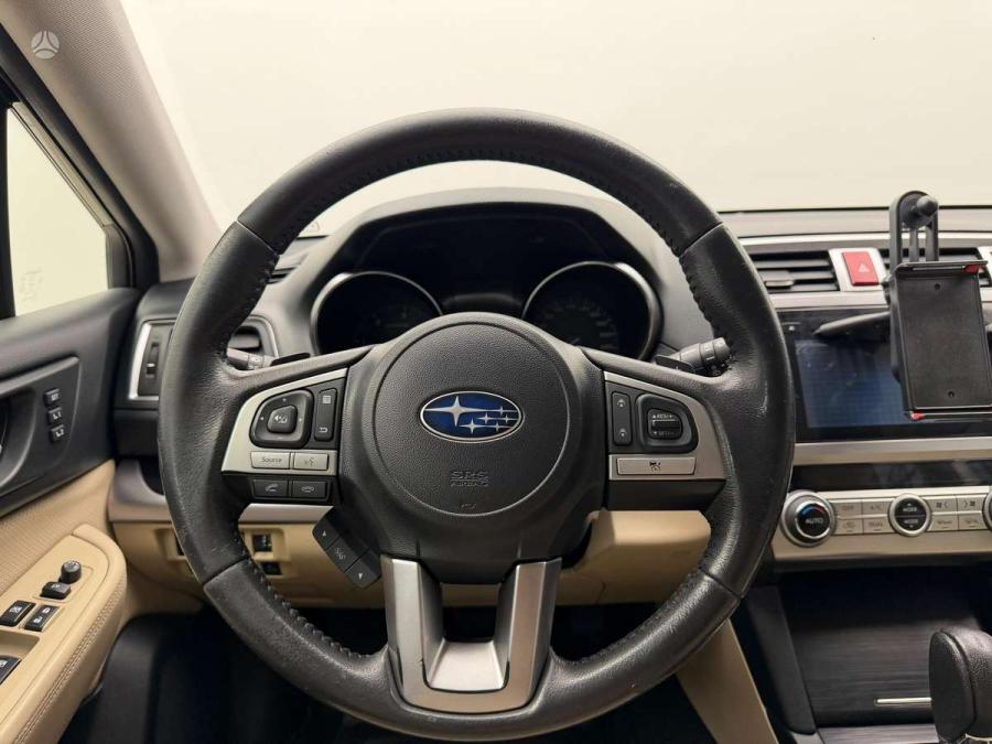 Black Subaru Outback 2016 in Panevezys, with an engine capacity of 2.00 L and mileage of 251 thousand km for 8990 €, photo 22 on AUTOMOTO.COM.LV