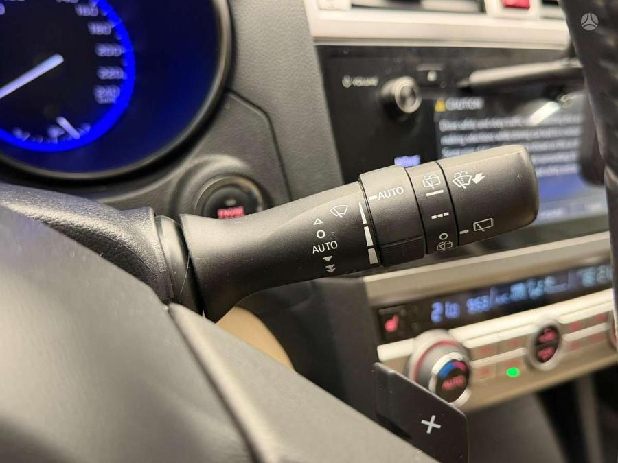 Black Subaru Outback 2016 in Panevezys, with an engine capacity of 2.00 L and mileage of 251 thousand km for 8990 €, photo 27 on AUTOMOTO.COM.LV