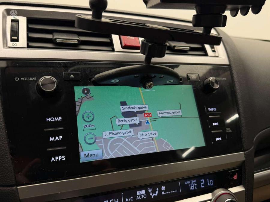 Black Subaru Outback 2016 in Panevezys, with an engine capacity of 2.00 L and mileage of 251 thousand km for 8990 €, photo 28 on AUTOMOTO.COM.LV