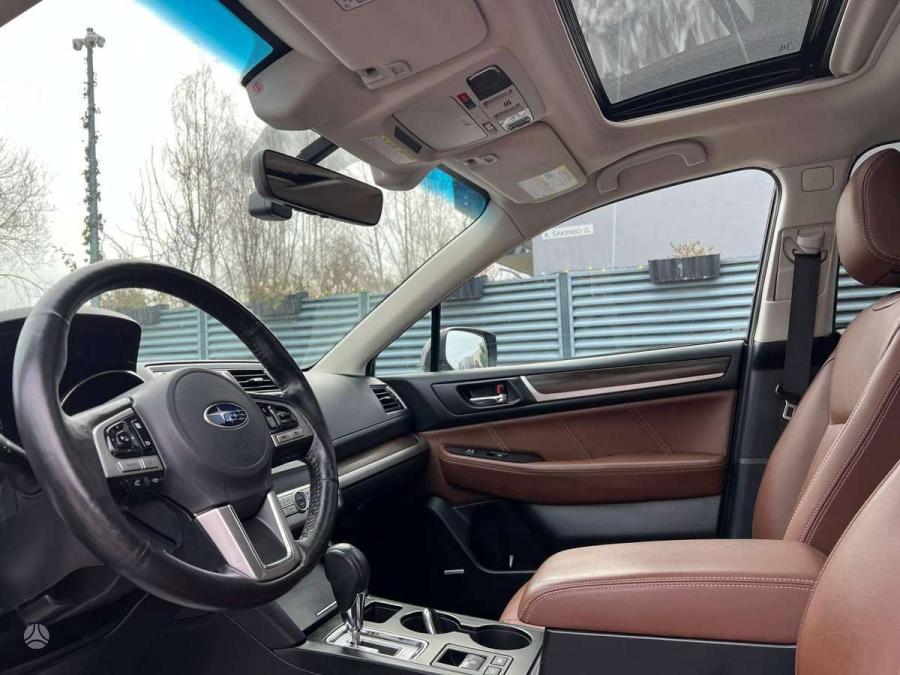 Melns Subaru Outback 2017 Kauņa, ar dzinēja tilpumu 3.60 L un nobraukumu 220 tūkst. km par 13850 €, foto 7 vietnē AUTOMOTO.COM.LV