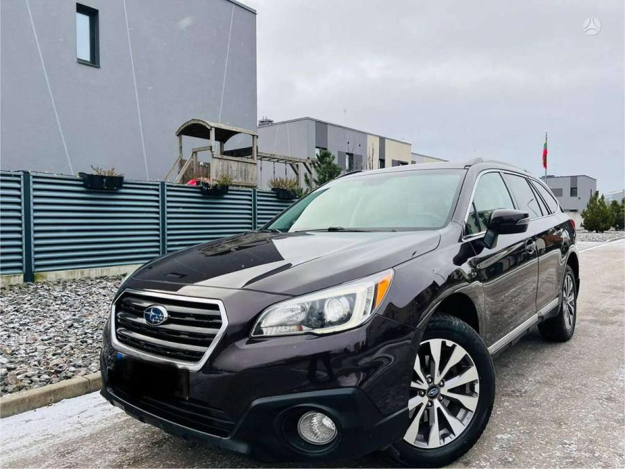 Melns Subaru Outback 2017 Kauņa, ar dzinēja tilpumu 3.60 L un nobraukumu 220 tūkst. km par 13850 €, foto 1 vietnē AUTOMOTO.COM.LV