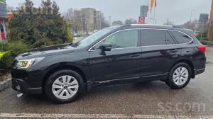 Black Subaru Outback 2017 in Riga, with an engine capacity of 2.50 L and mileage of 88 thousand km for 15500 €, photo  on AUTOMOTO.COM.LV