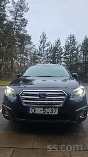 Black Subaru Outback 2017 in Riga, with an engine capacity of 2.50 L and mileage of 88 thousand km for 15500 €, photo 3 on AUTOMOTO.COM.LV