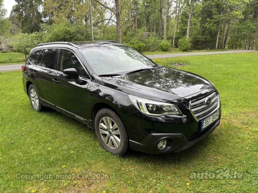 Black Subaru Outback 2017 in Tallinn, with an engine capacity of 2.50 L and mileage of 217 thousand km for 12900 €, photo 1 on AUTOMOTO.COM.LV