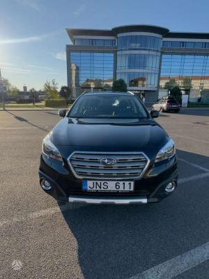 Black Subaru Outback 2017 in Vilnius, with an engine capacity of 2.50 L and mileage of 102 thousand km for 16000 €, photo 3 on AUTOMOTO.COM.LV