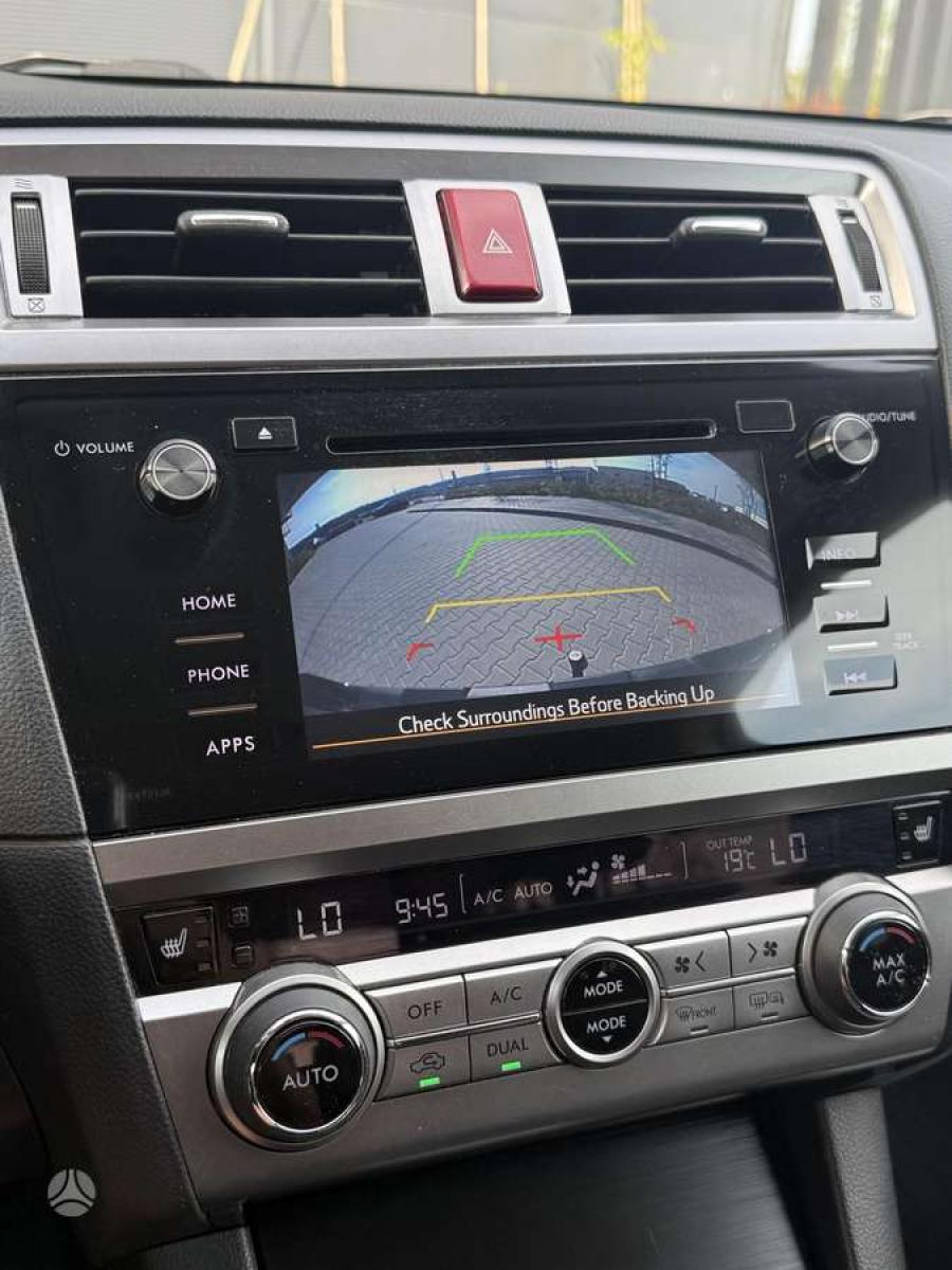 Black Subaru Outback 2017 in Vilnius, with an engine capacity of 2.50 L and mileage of 239 thousand km for 11900 €, photo 30 on AUTOMOTO.COM.LV