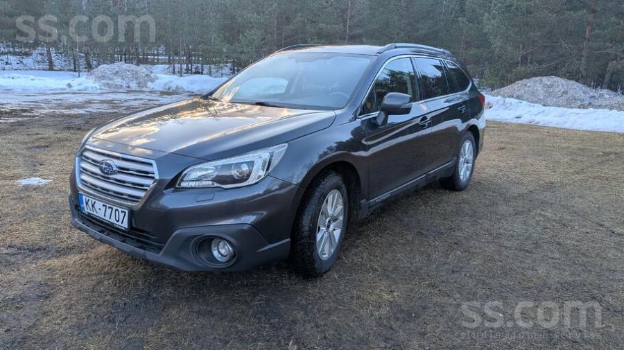 Melns Subaru Outback 2017 Ogre, ar dzinēja tilpumu 2.00 L un nobraukumu 223 tūkst. km par 11999 €, foto 1 vietnē AUTOMOTO.COM.LV
