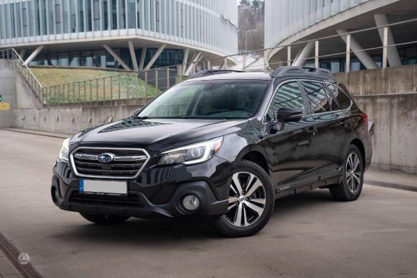 Black Subaru Outback 2019 in Vilnius, with an engine capacity of 0.00 L and mileage of 97 thousand km for 18000 €, photo 6 on AUTOMOTO.COM.LV