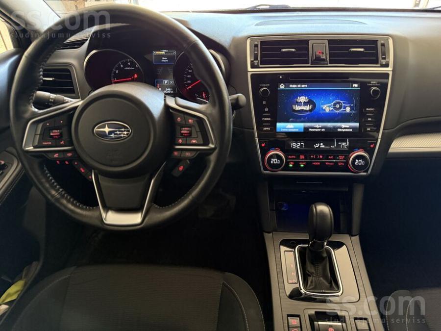Black Subaru Outback 2019 in Riga, with an engine capacity of 2.50 L and mileage of 119 thousand km for 18900 €, photo 18 on AUTOMOTO.COM.LV