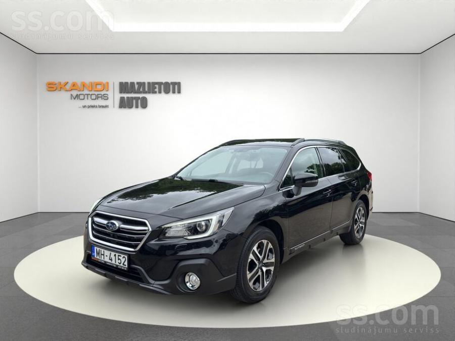 Black Subaru Outback 2019 in Riga, with an engine capacity of 2.50 L and mileage of 119 thousand km for 18490 €, photo 1 on AUTOMOTO.COM.LV