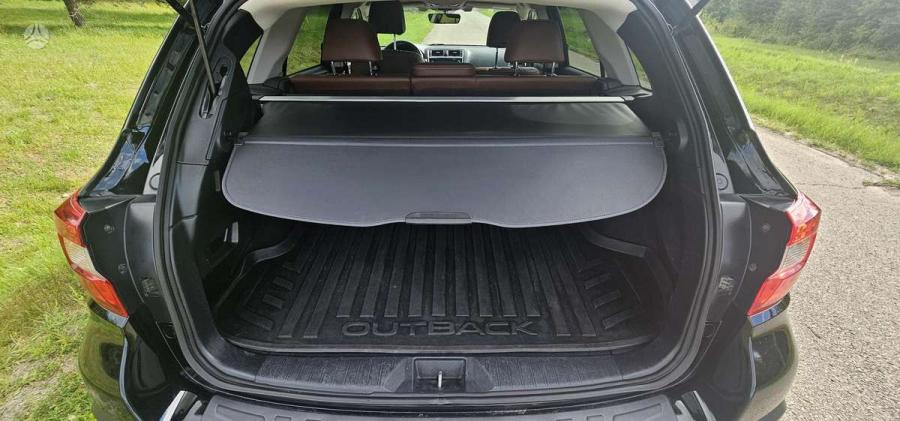 Black Subaru Outback 2019 in Kaunas, with an engine capacity of 3.63 L and mileage of 212 thousand km for 17300 €, photo 18 on AUTOMOTO.COM.LV