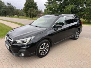 Melns Subaru Outback 2019 Limbaži, ar dzinēja tilpumu 2.50 L un nobraukumu 176 tūkst. km par 16350 €, foto  vietnē AUTOMOTO.COM.LV
