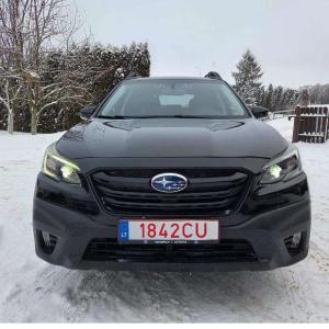 Black Subaru Outback 2020 in Ukmerge, with an engine capacity of 2.50 L and mileage of 115 thousand km for 16000 €, photo 2 on AUTOMOTO.COM.LV
