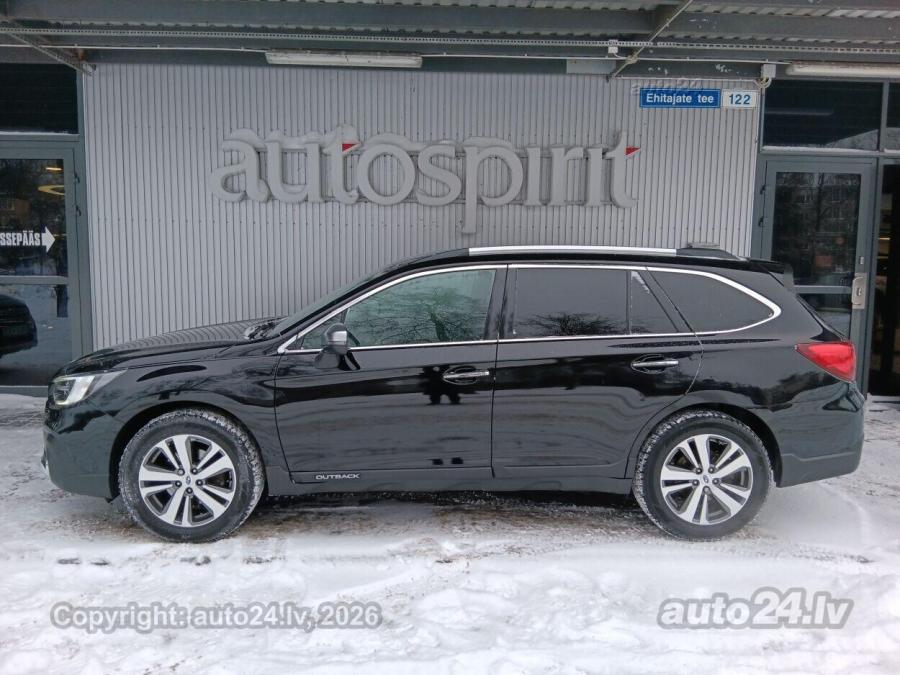 Black Subaru Outback 2021 in Tallinn, with an engine capacity of 2.50 L and mileage of 50 thousand km for 23990 €, photo 2 on AUTOMOTO.COM.LV