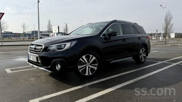 Melns Subaru Outback 2021 Rīga, ar dzinēja tilpumu 2.50 L un nobraukumu 73 tūkst. km par 22500 €, foto  vietnē AUTOMOTO.COM.LV