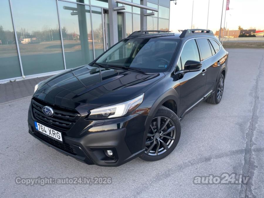 Black Subaru Outback 2021 in Rakvere, with an engine capacity of 2.50 L and mileage of 97 thousand km for 28500 €, photo 1 on AUTOMOTO.COM.LV