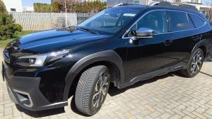 Black Subaru Outback 2021 in Riga, with an engine capacity of 2.50 L and mileage of 157 thousand km for 20950 €, photo 5 on AUTOMOTO.COM.LV